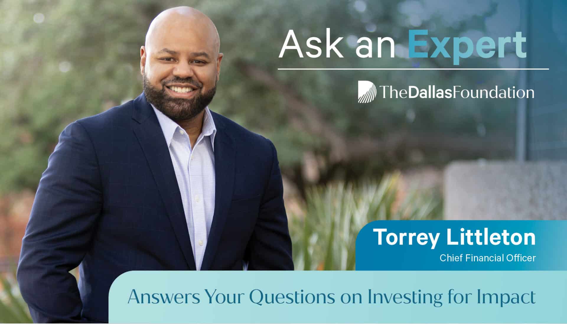 Ask an Expert: Investing for Impact | The Dallas Foundation