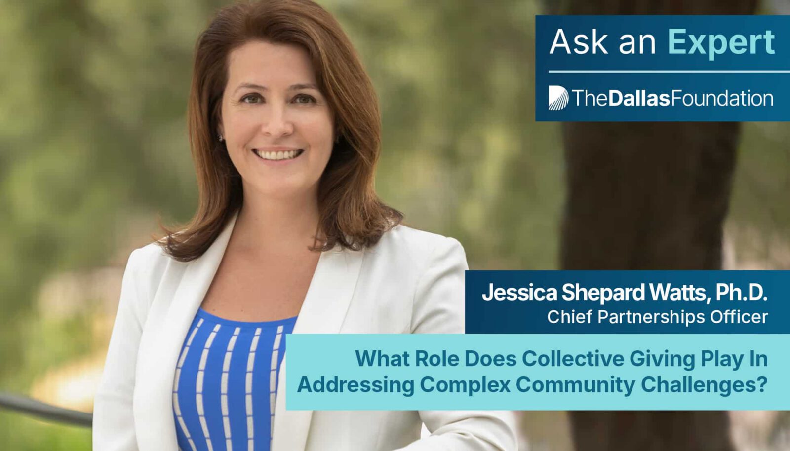 Ask an Expert: Collective Giving - The Dallas Foundation